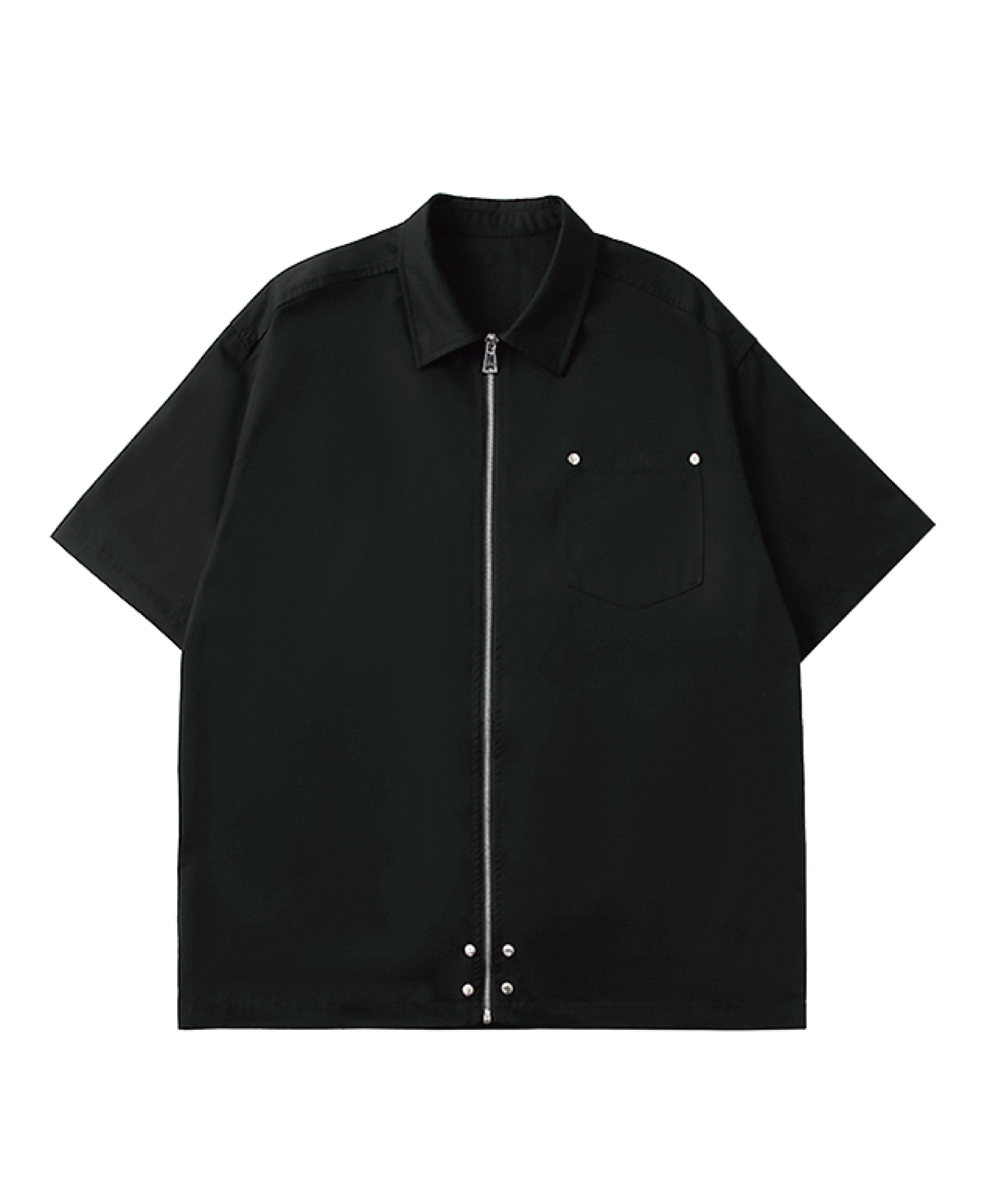 Beaded Full Zip Shirt – U:UME