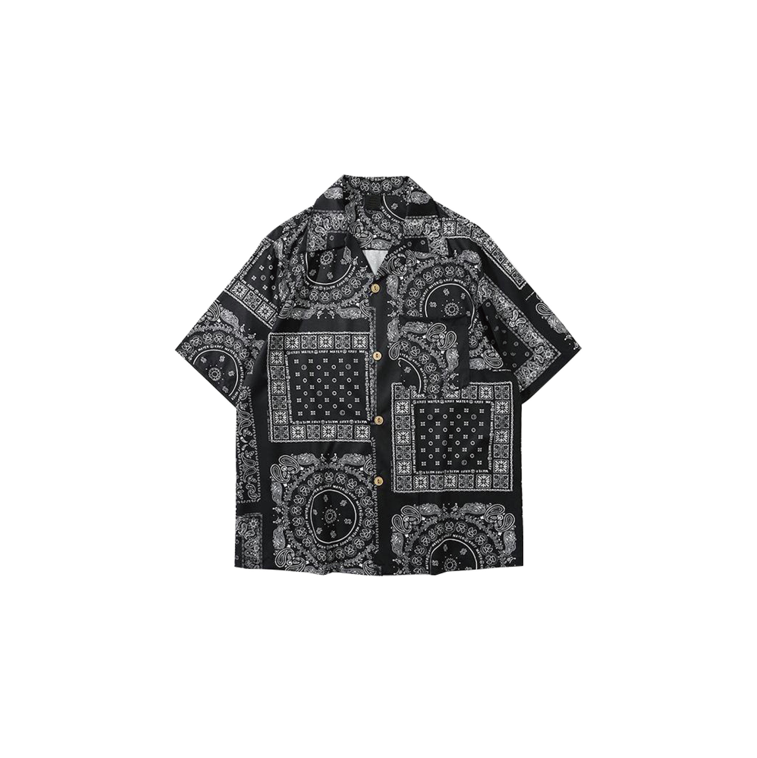 Retro Paisley Pattern Shirt – U:UME