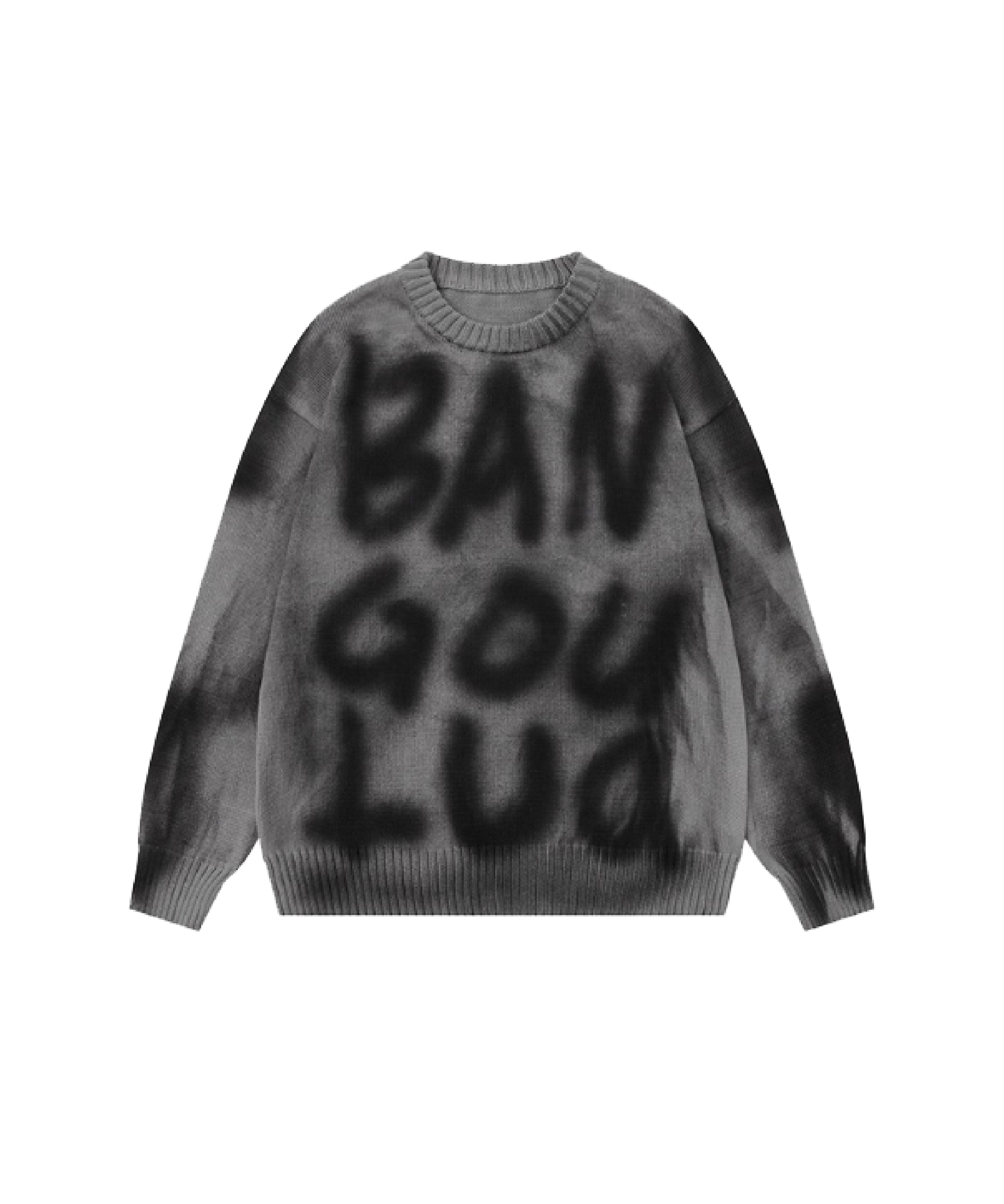 Spray Letter Sweater – U:UME