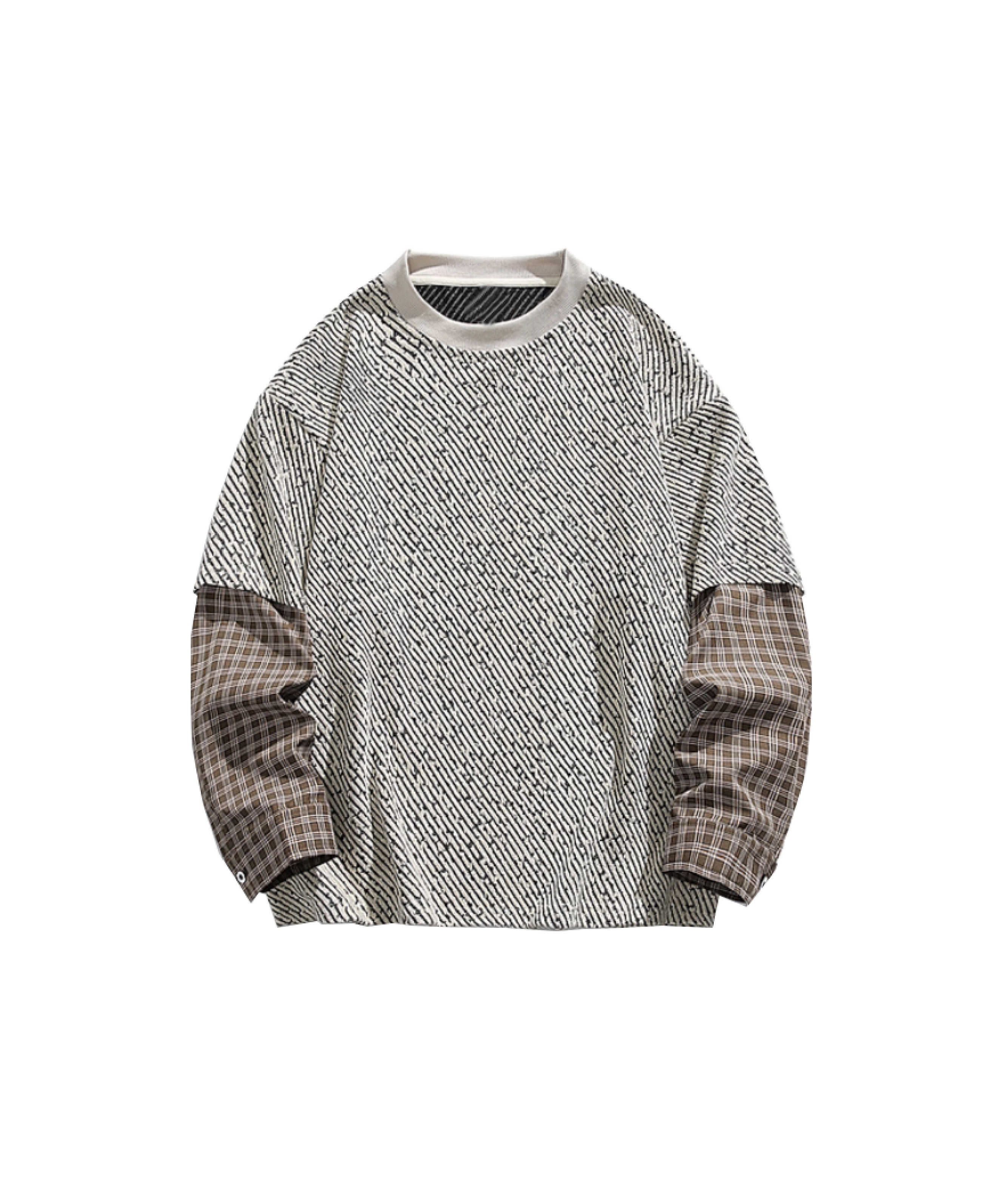 Fake Two Stitching Sweat – U:UME