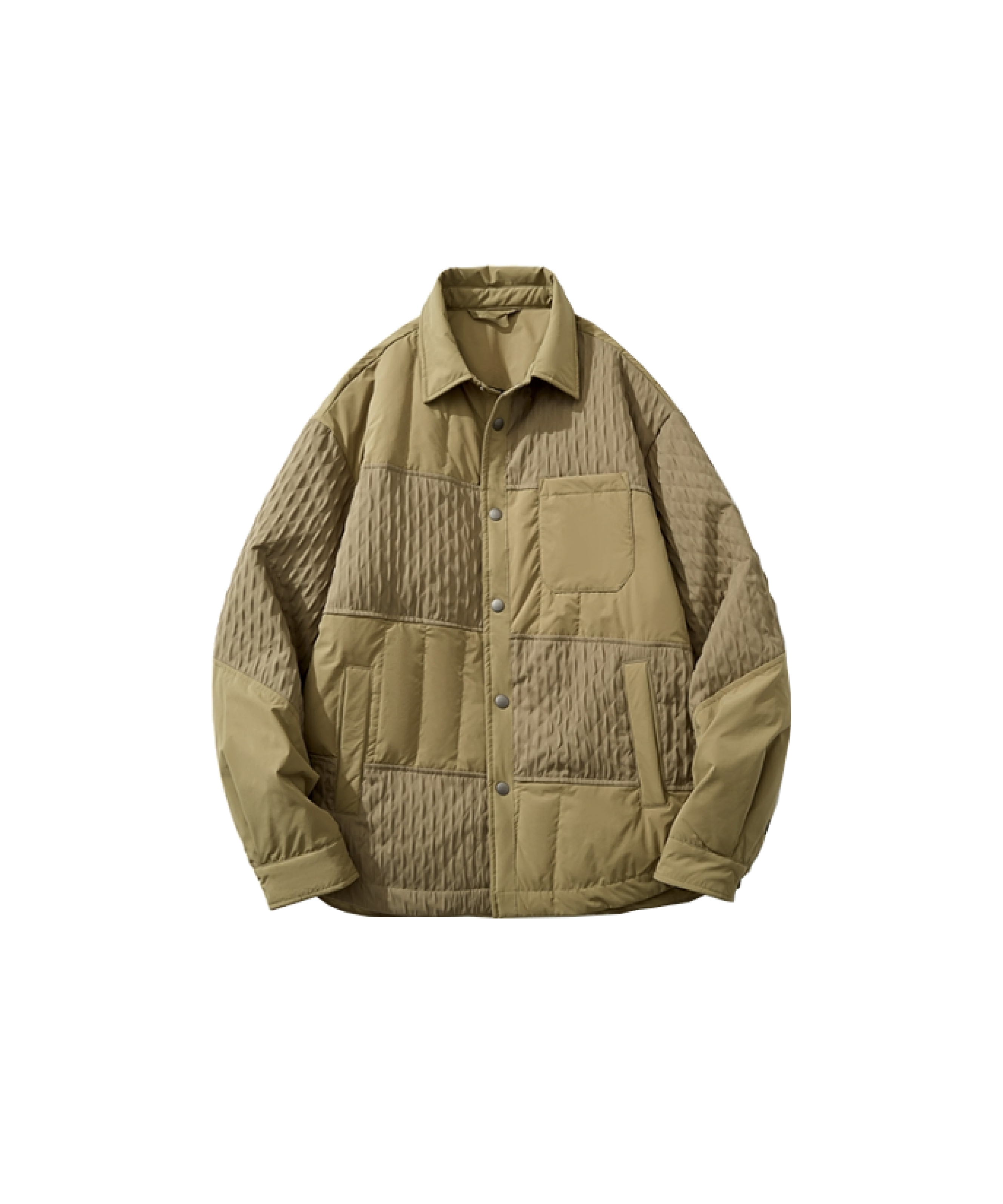 Vintage Block Patch Duck Down Coat – U:UME