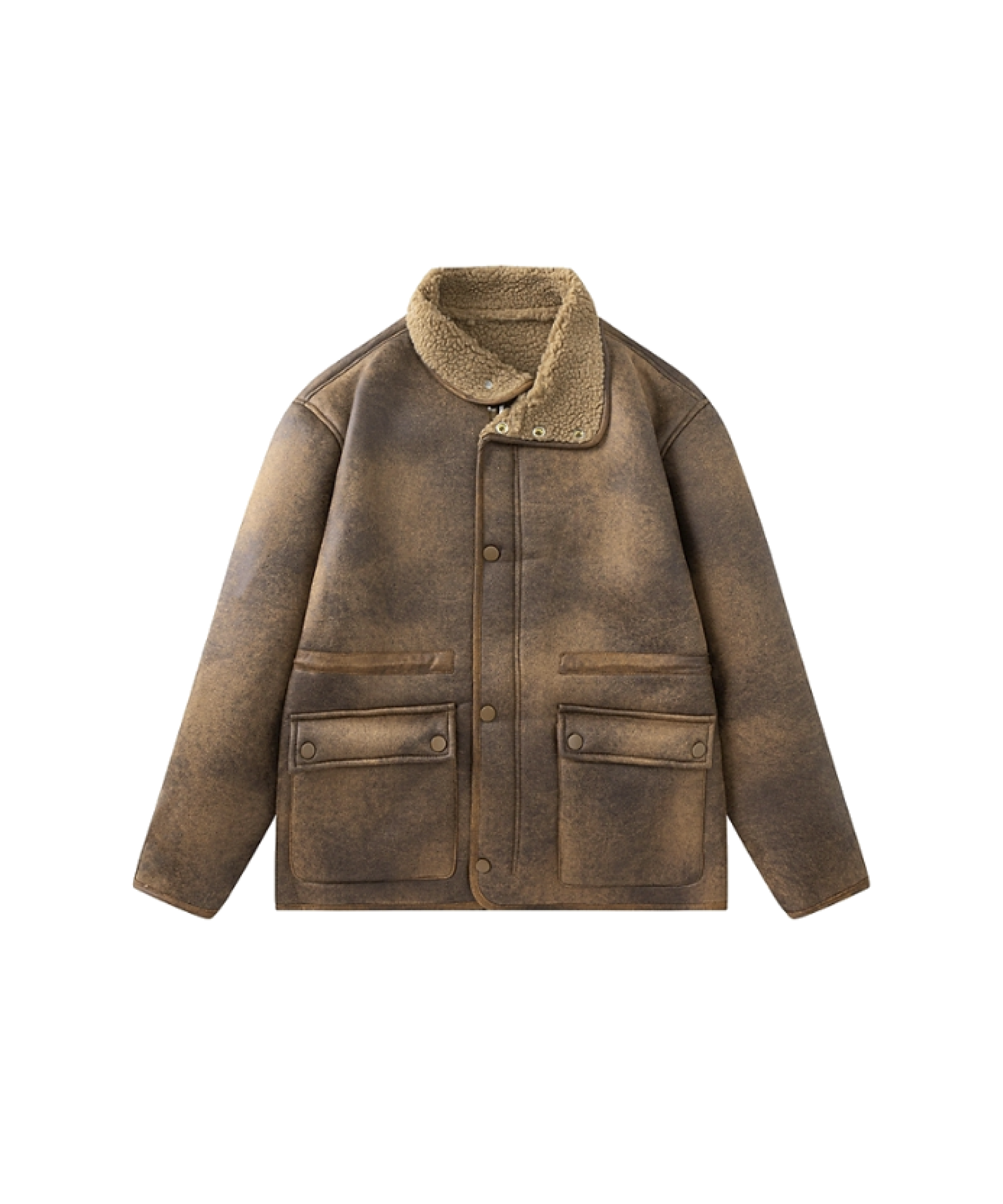 Vintage Zip Fur Jacket – U:UME