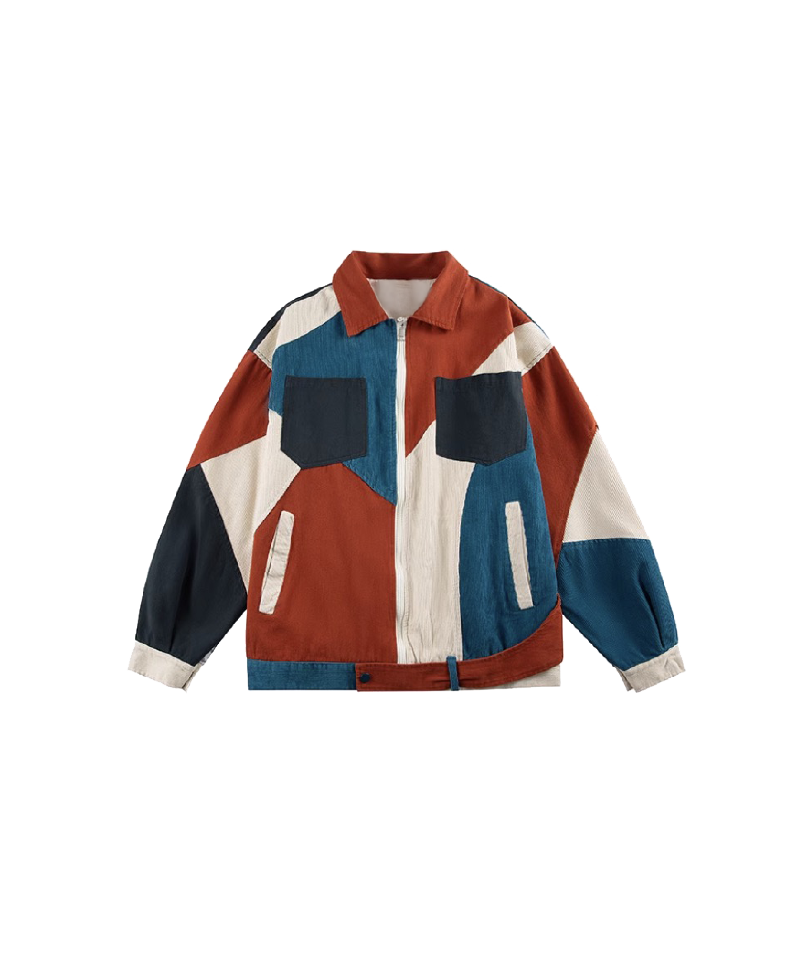 Colored Block Patchwork Jacket – U:UME