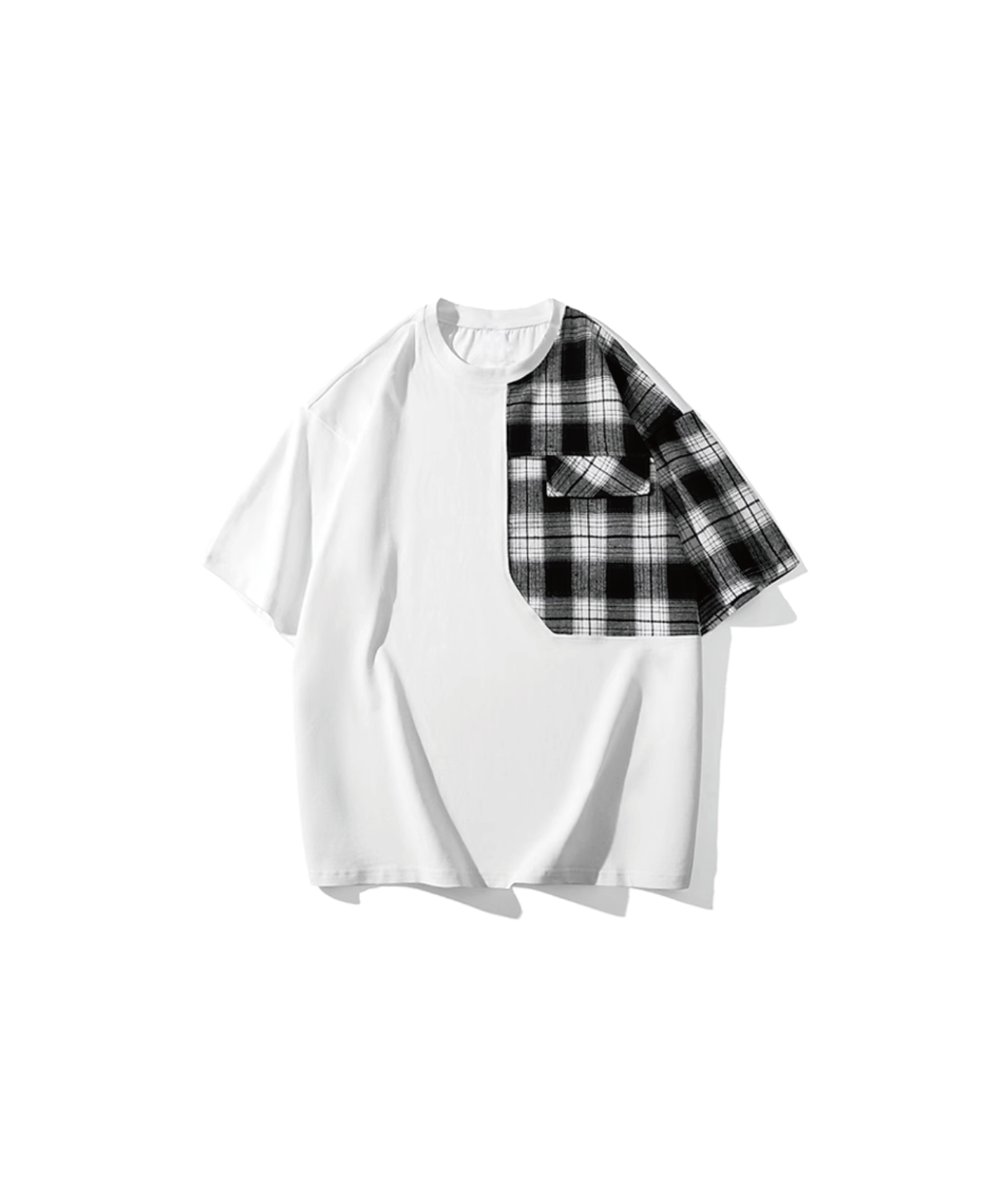Check Patchwork Design T – U:UME