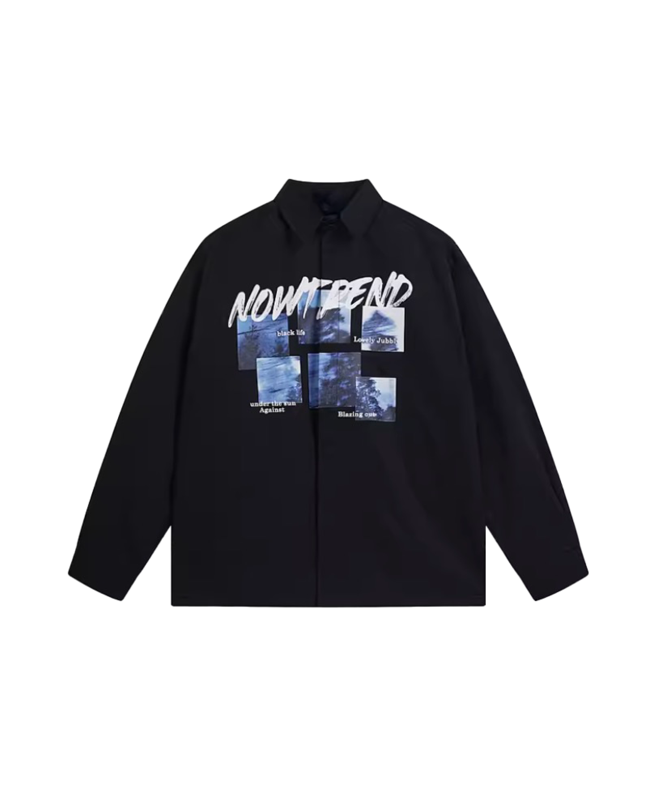 Graffiti Block Long Sleeve Shirt – U:UME
