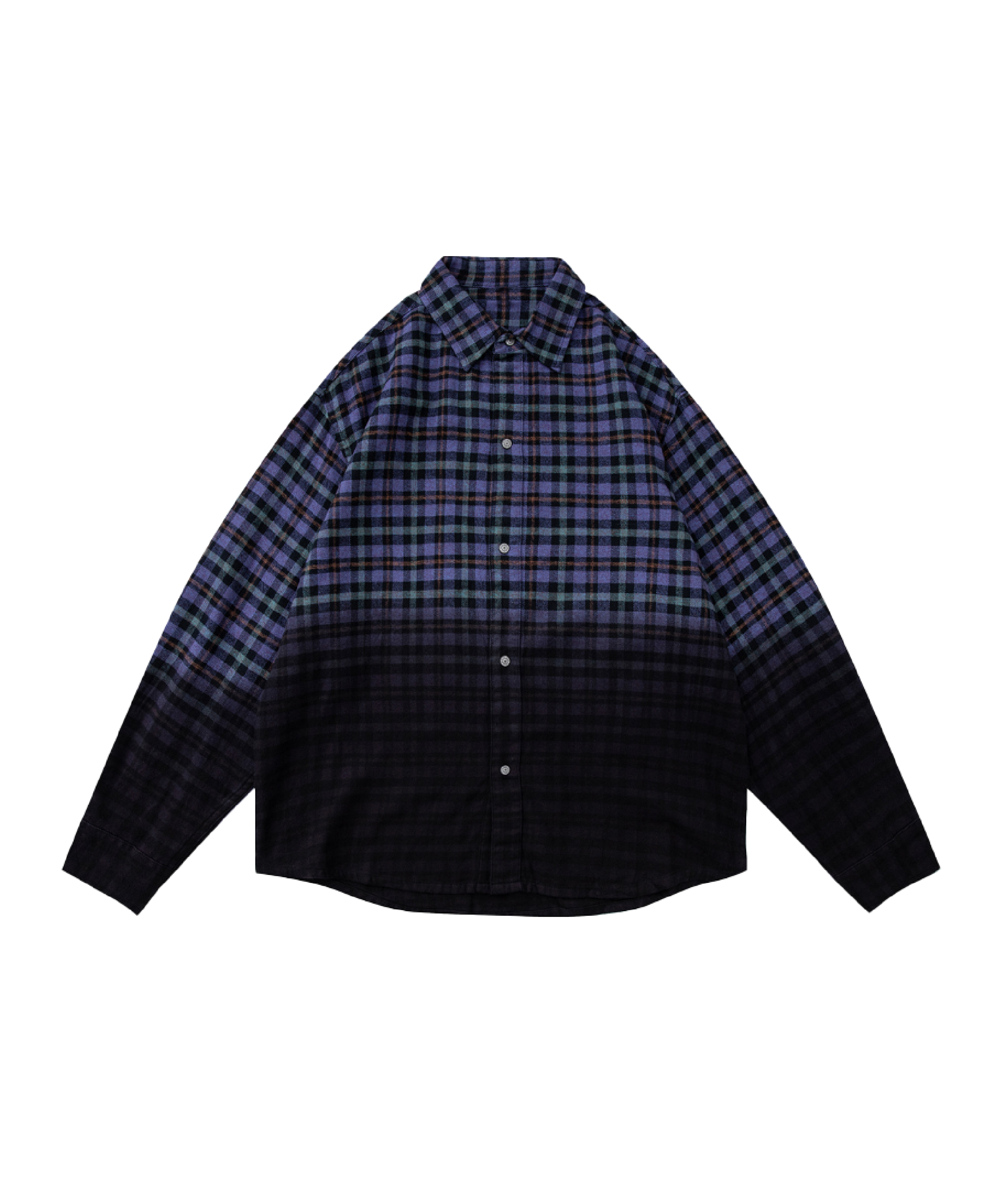 Gradiention Check Style Shirt – U:UME