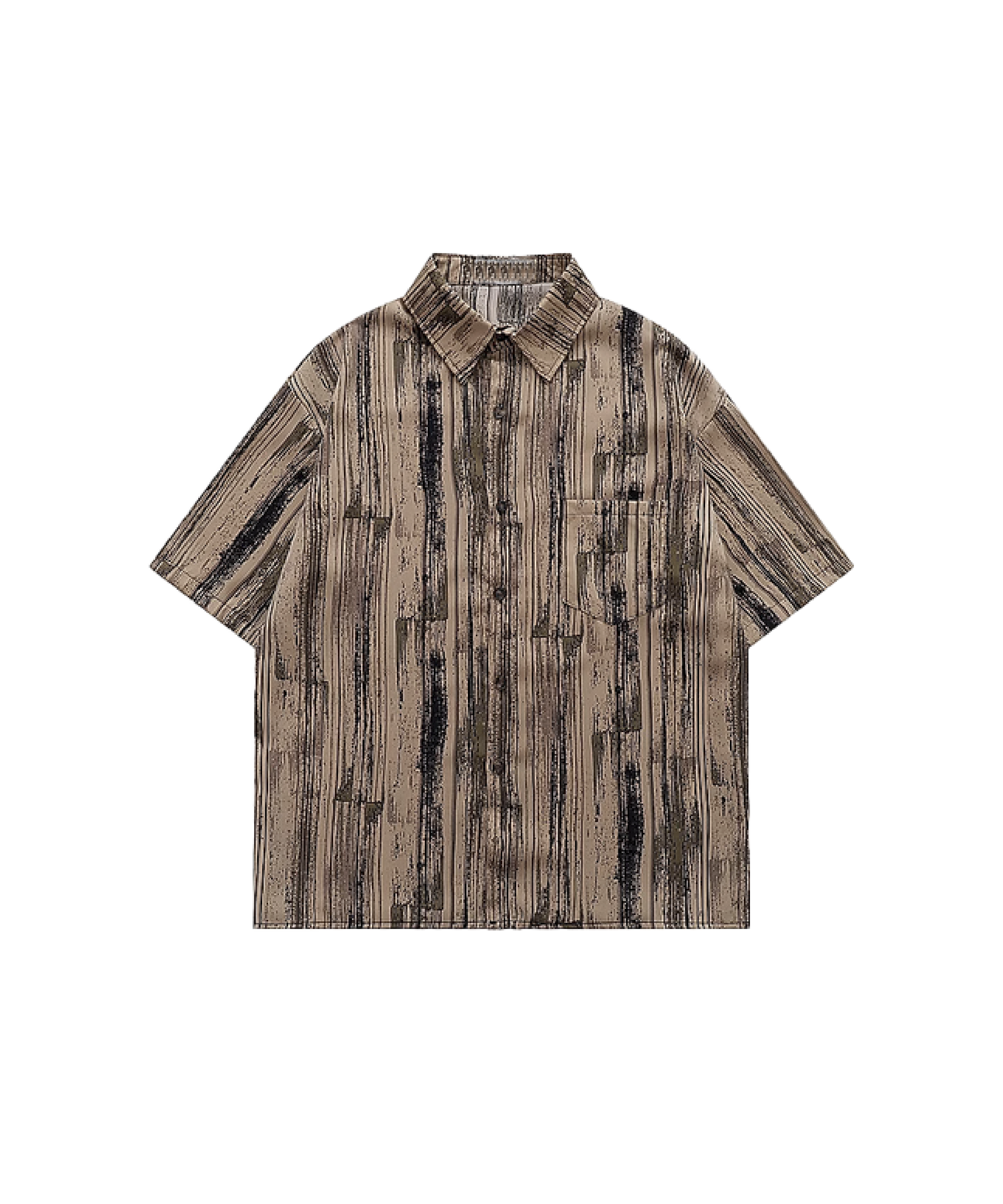 Retro Abstract Line Shirt – U:UME