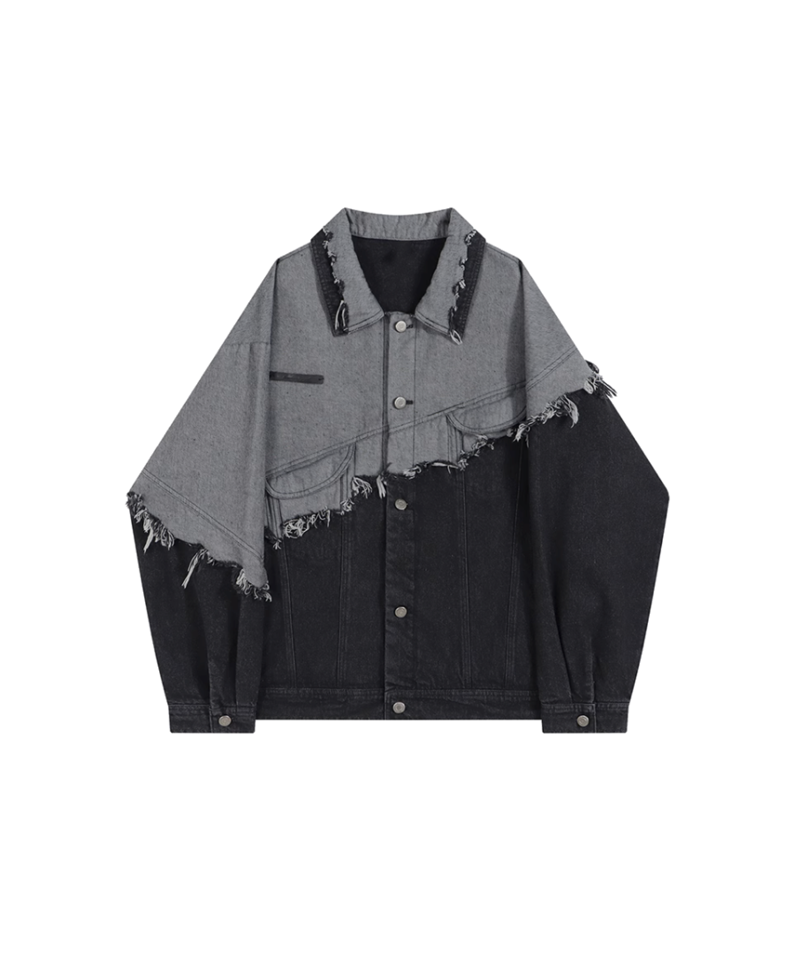 Half & Half Denim Jacket – U:UME