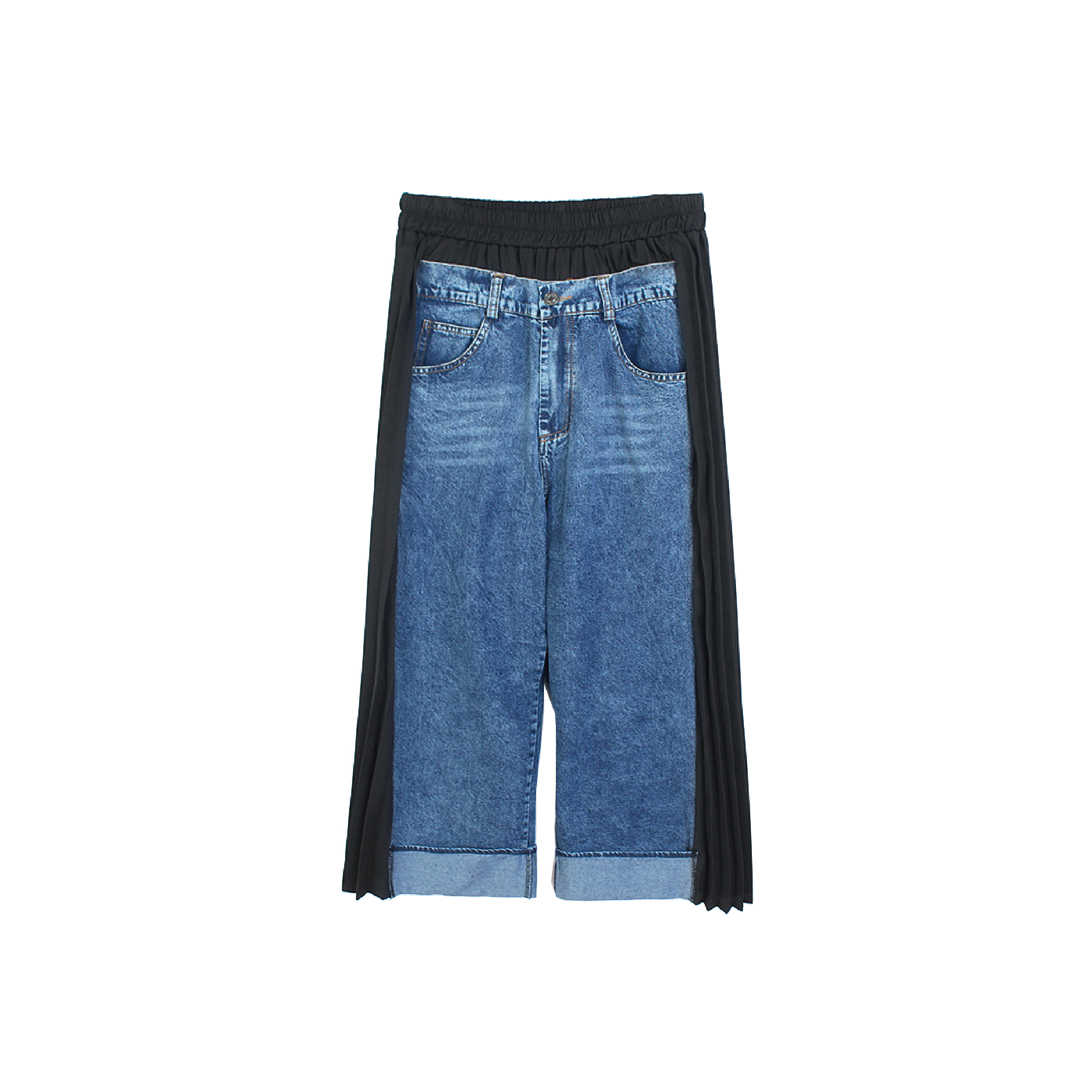 Patchwork Denim Pants – U:UME