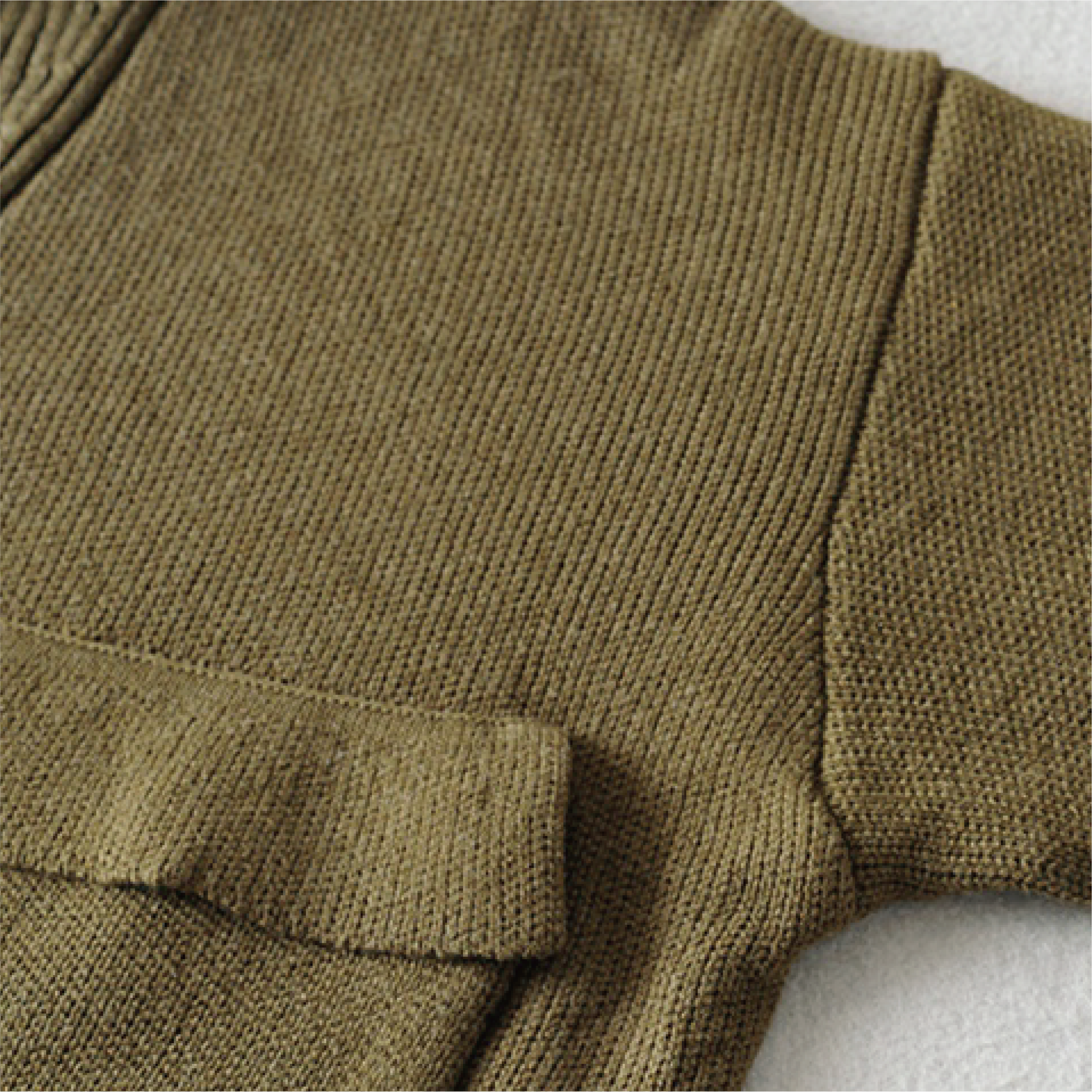 Half-Zip Patch Pocket Knit – U:UME